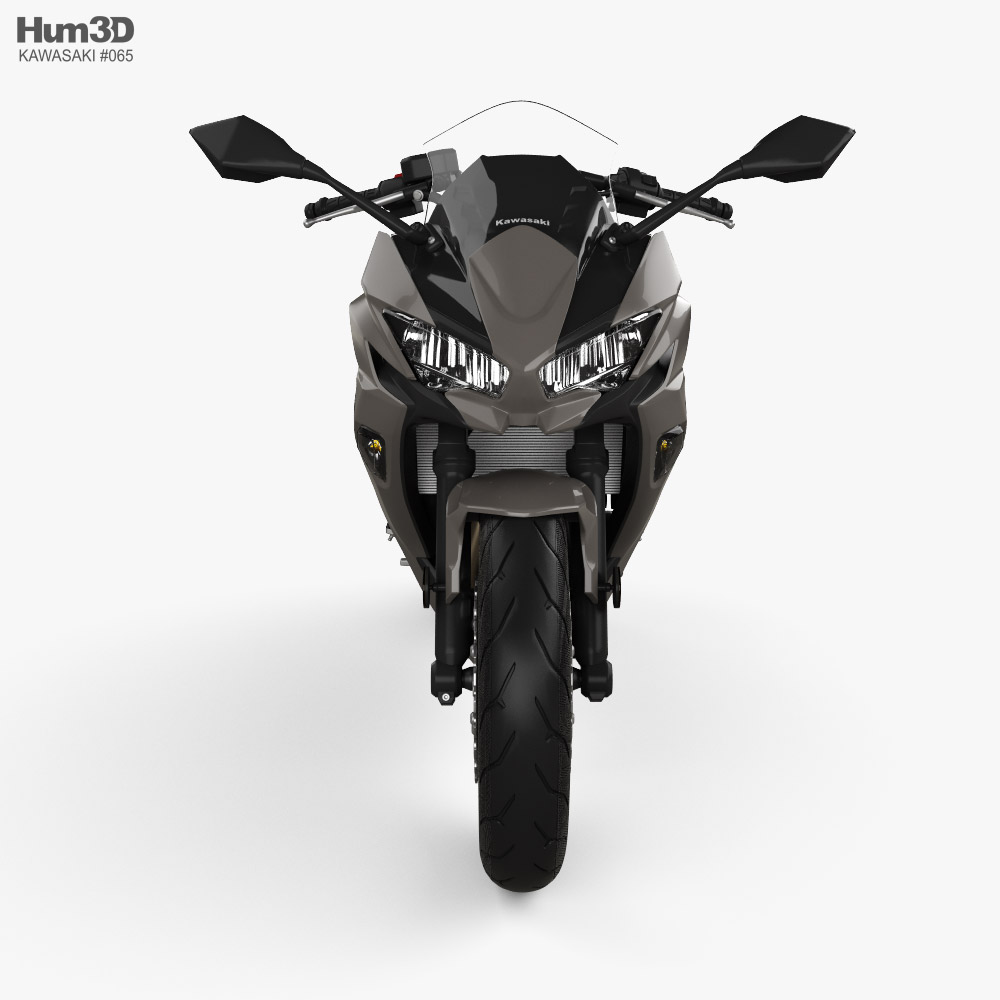Kawasaki Ninja 650 2021 3D model - Download Motorcycle on 3DModels.org