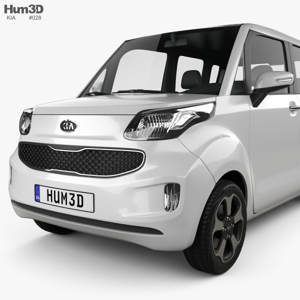 Kia Ray 2016 3D model - Download Hatchback on 3DModels.org