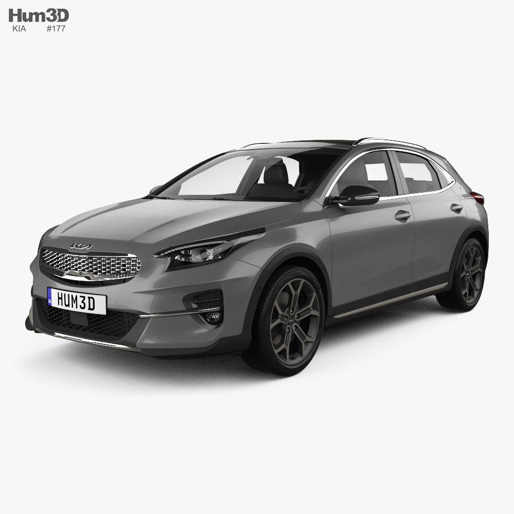 Kia XCeed 2024 3D model - Download Crossover SUV on 3DModels.org