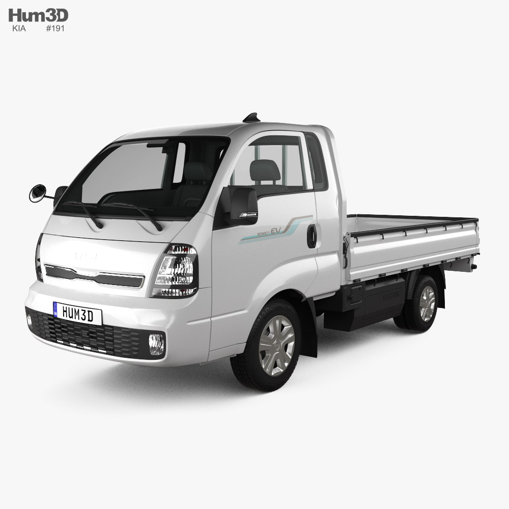 Kia Bongo EV Pickup 2025 3D model - Download Pickup on 3DModels.org