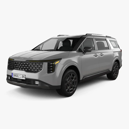Kia Carnival 3D 모델 다운로드 - 3DModels.org