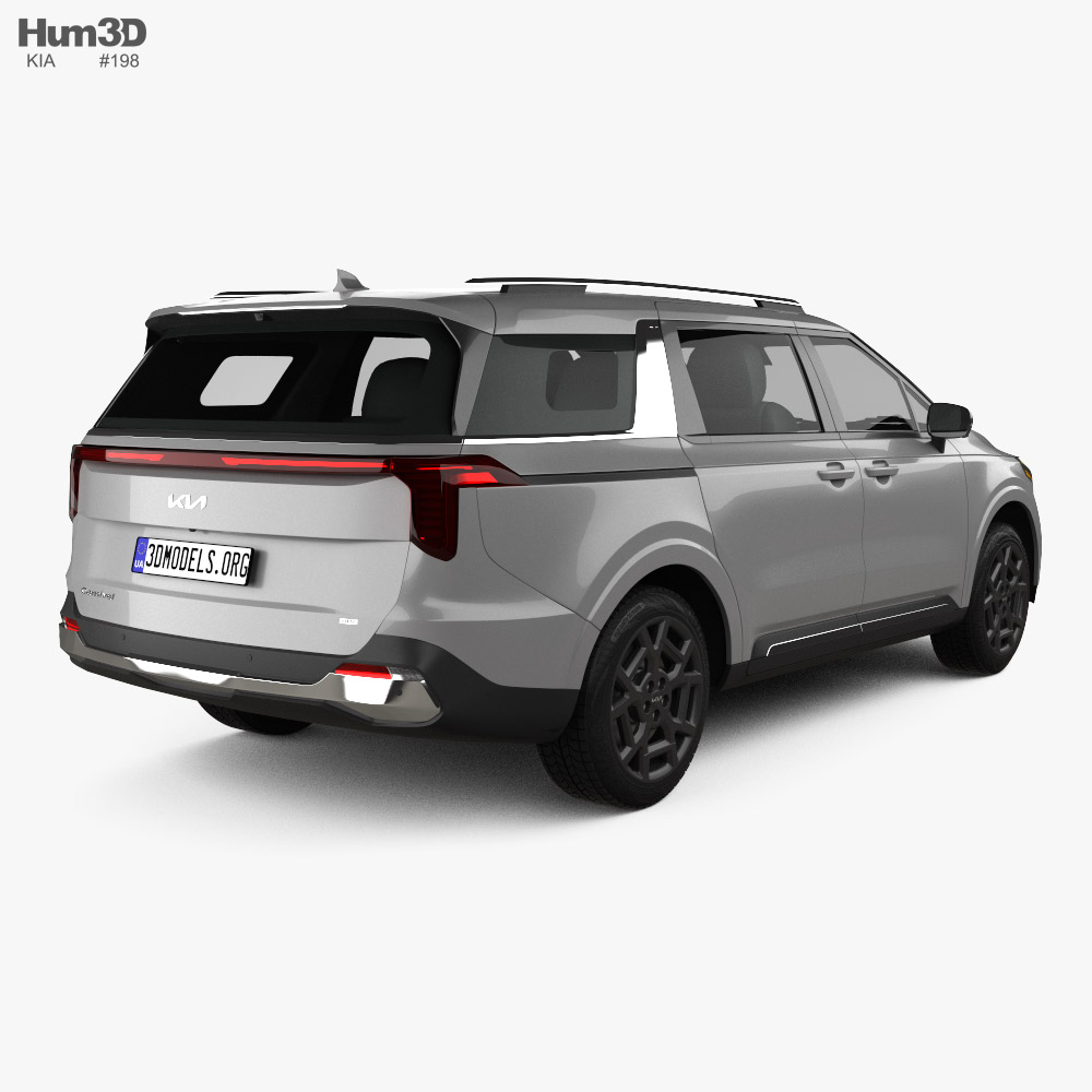Kia Carnival HEV 2025 3D model - Download Van on 3DModels.org