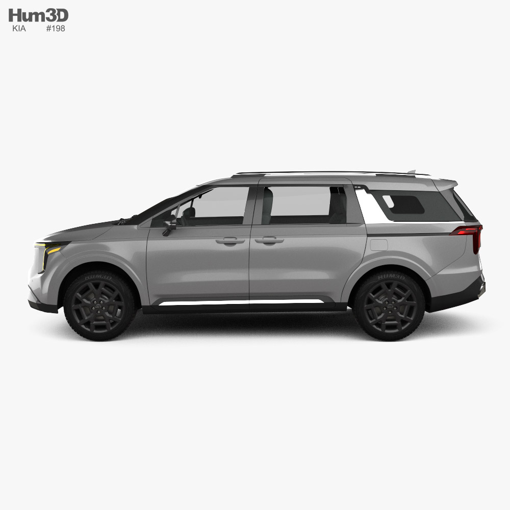 Kia Carnival HEV 2025 3D model - Download Van on 3DModels.org