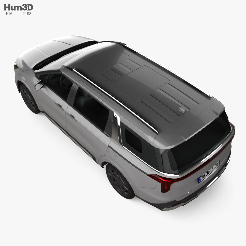 Kia Carnival HEV 2025 3D model - Download Van on 3DModels.org