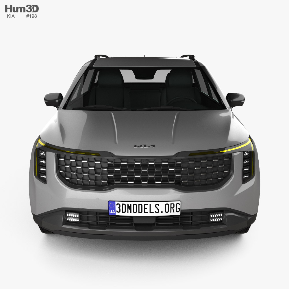 Kia Carnival HEV 2025 3D model - Download Van on 3DModels.org