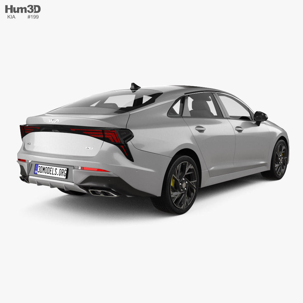 Kia K5 GT 2025 3D model - Download Sedan on 3DModels.org