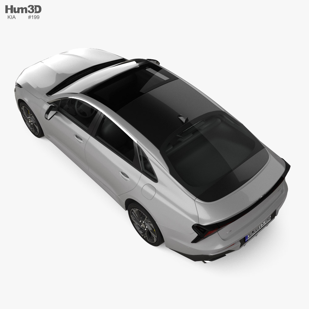 Kia K5 GT 2025 3D model - Download Sedan on 3DModels.org