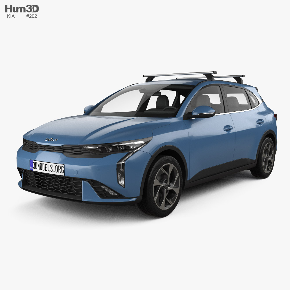 Kia K3 Hatchback GT Line 2025 3D model - Download Hatchback on 3DModels.org