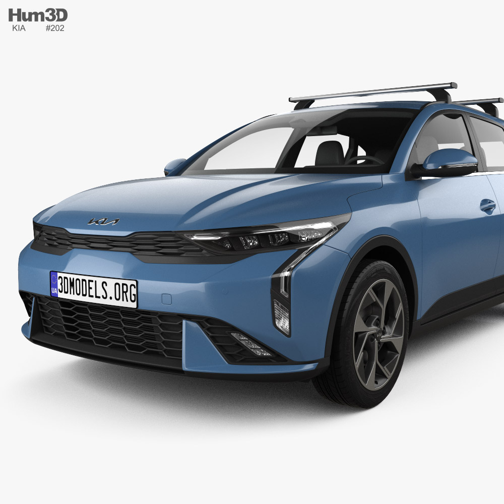 Kia K3 Hatchback GT Line 2025 3D model - Download Hatchback on 3DModels.org