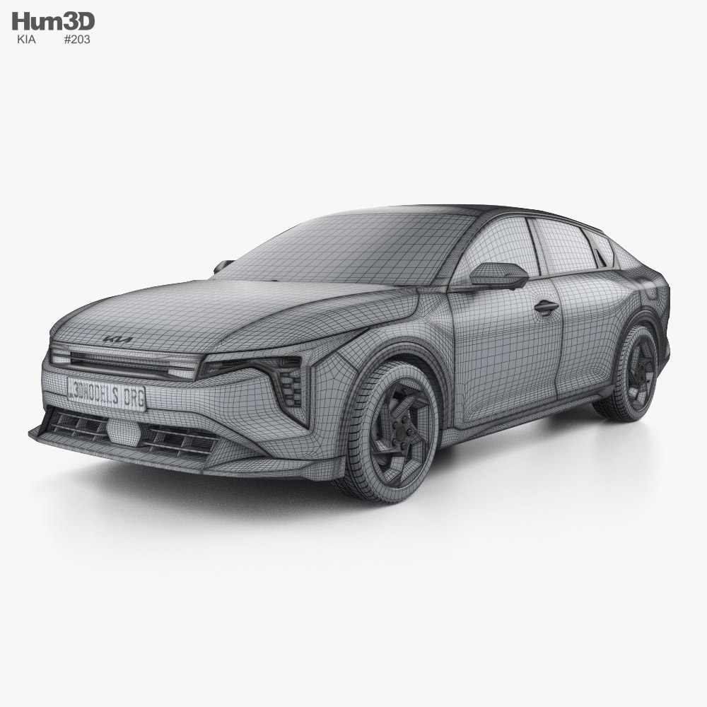 Kia K4 2025 3D model - Download Sedan on 3DModels.org