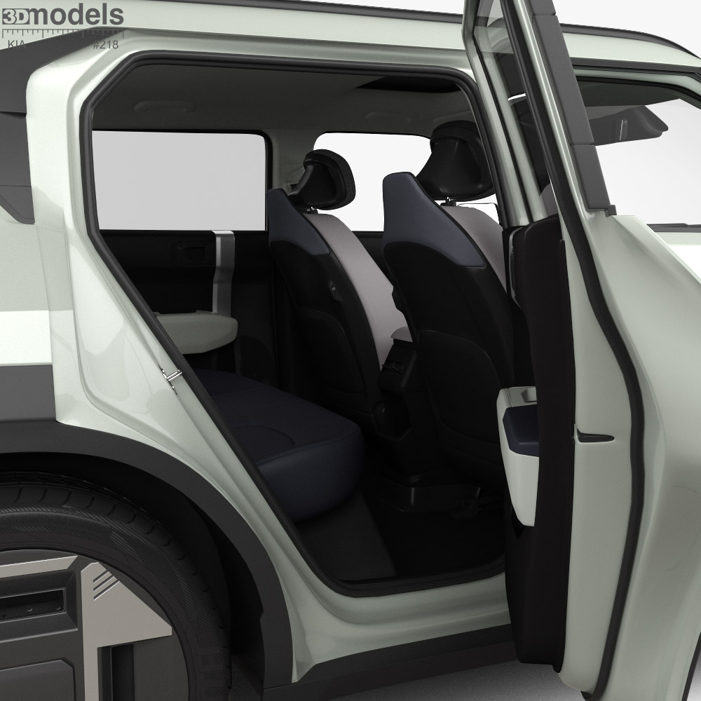 Kia EV3 con interior 2025 Modelo 3D - Descargar Crossover SUV on ...
