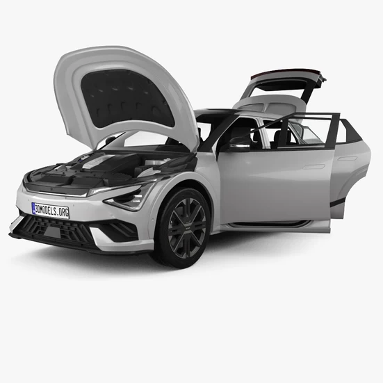 Kia EV6 3D Models Download - 3DModels.org