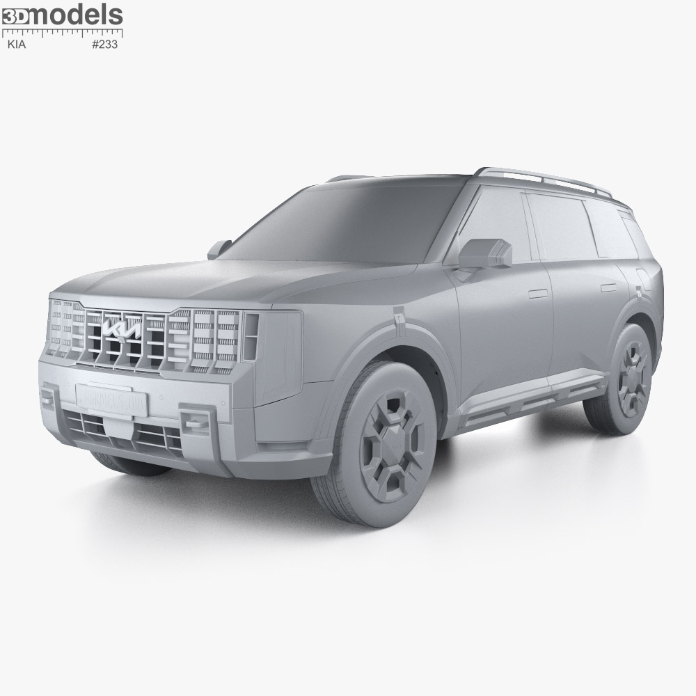 Kia Telluride X Pro 2025 Modèle 3D - Télécharger Crossover SUV on ...
