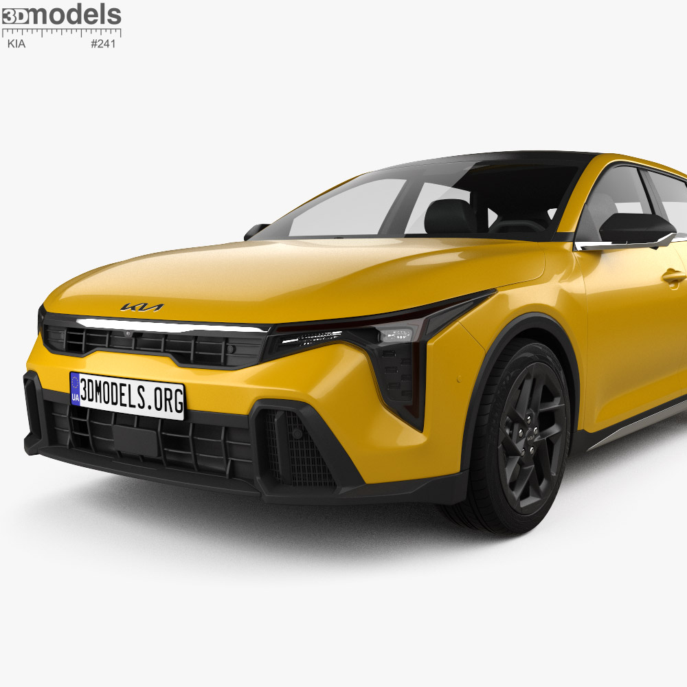 Kia K4 Hatchback GT-Line 2025 3D model - Download Hatchback on 3DModels.org