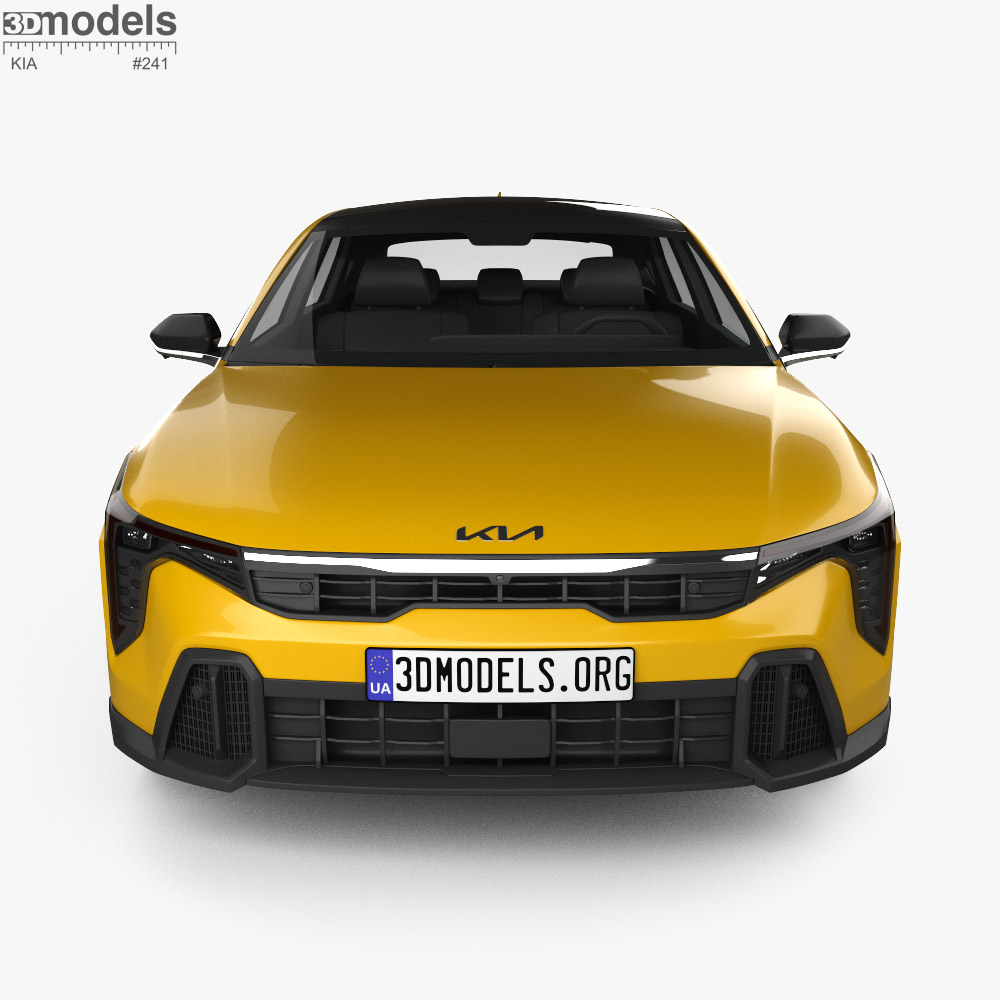 Kia K4 Hatchback GT-Line 2025 3D model - Download Hatchback on 3DModels.org
