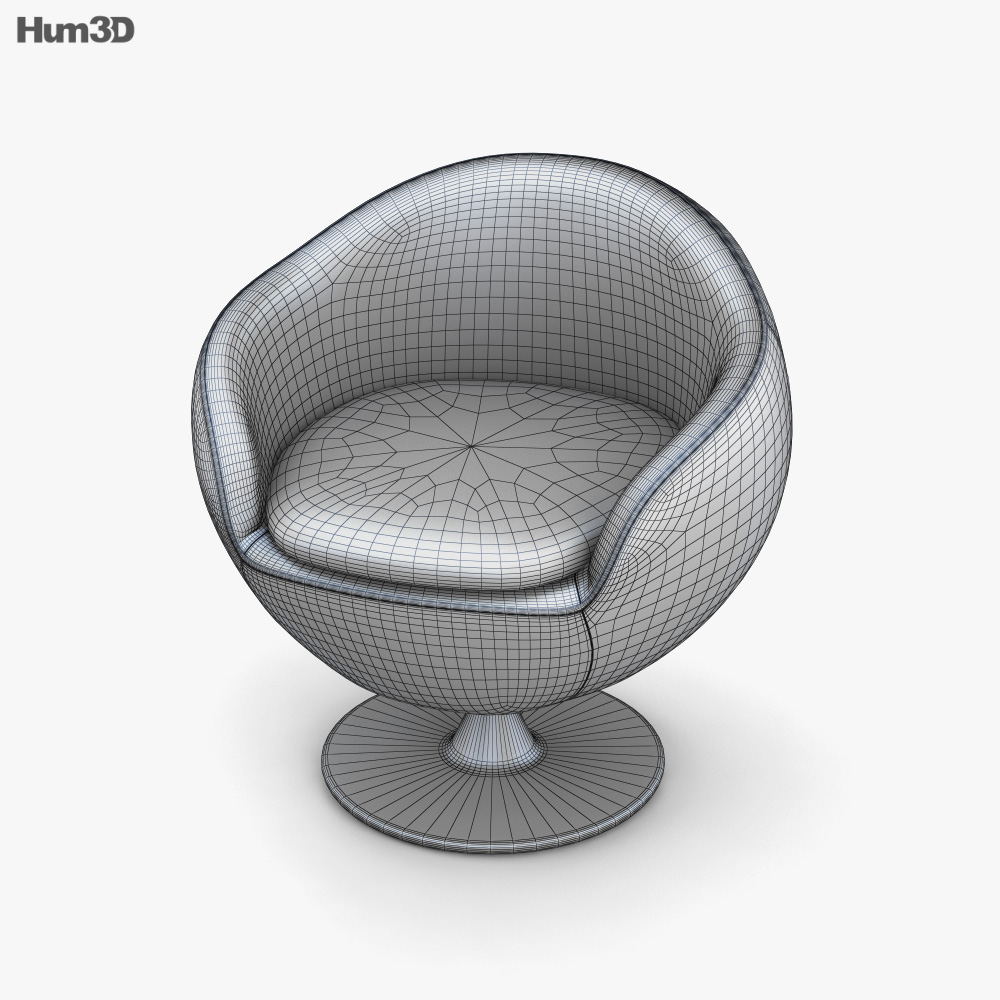 Bounce Armchair 3D model - Download Armchair on 3DModels.org