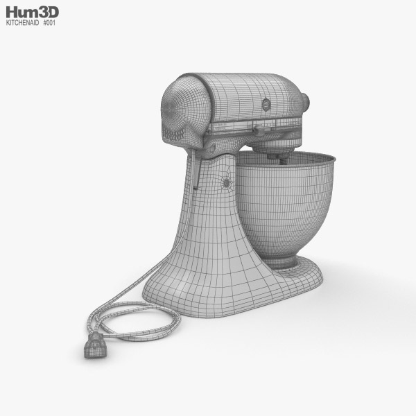 KitchenAid Mixer 3D model - Download Home Appliances on 3DModels.org