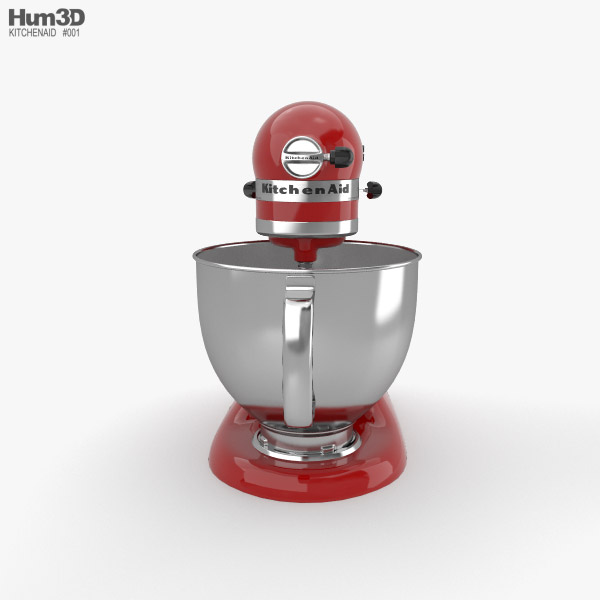 KitchenAid Mixer 3D model - Download Home Appliances on 3DModels.org