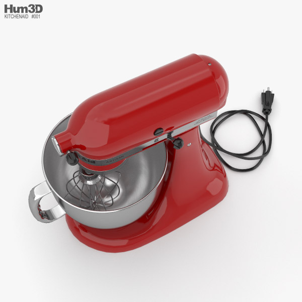 KitchenAid Mixer 3D model - Download Home Appliances on 3DModels.org