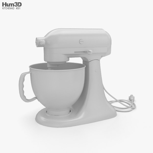 KitchenAid Mixer 3D model - Download Home Appliances on 3DModels.org