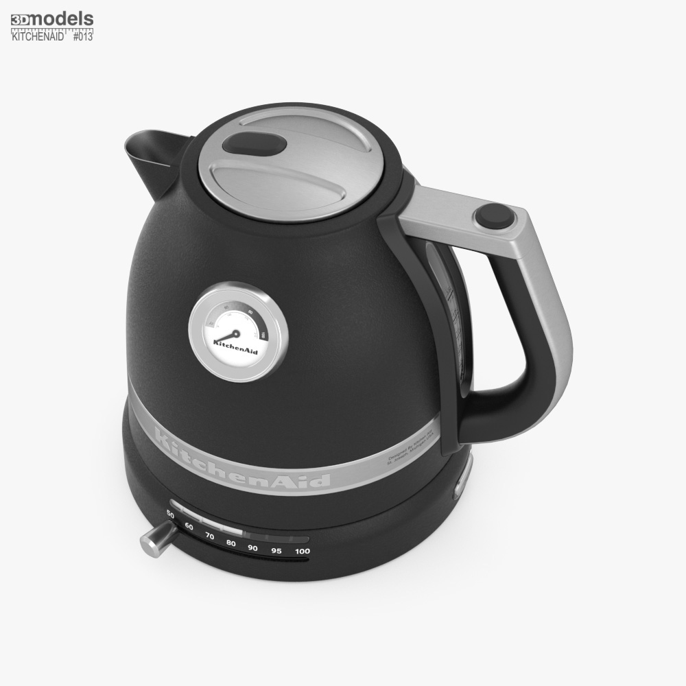 KitchenAid Pro Line Series Electric Kettle Black Matt 3D model ...