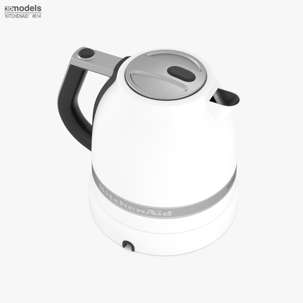 KitchenAid Pro Line Series Electric Kettle Frosted Pearl White 3D model ...