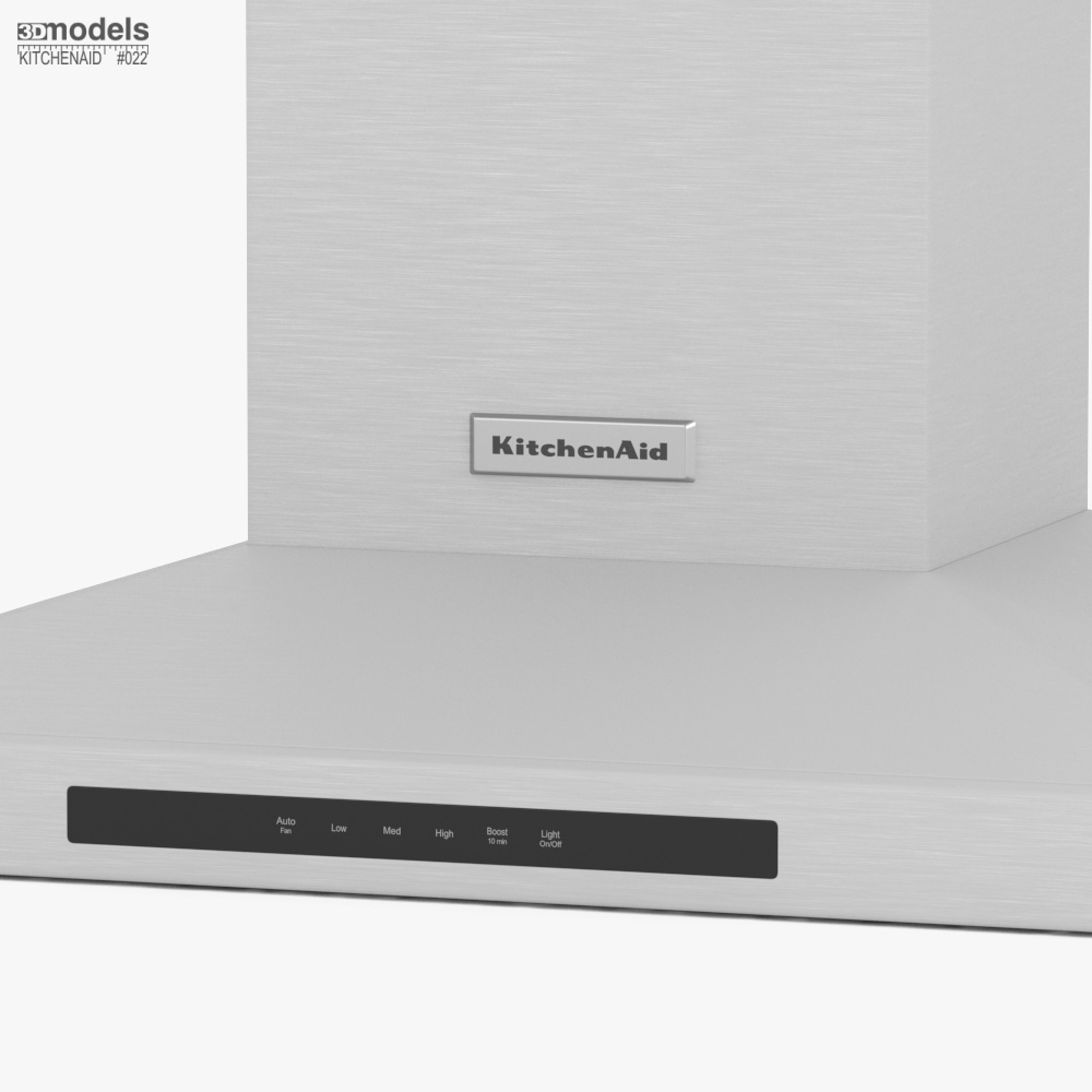 KitchenAid Canopy Hood 30 inch Wall Mount 3D model - Download Home ...