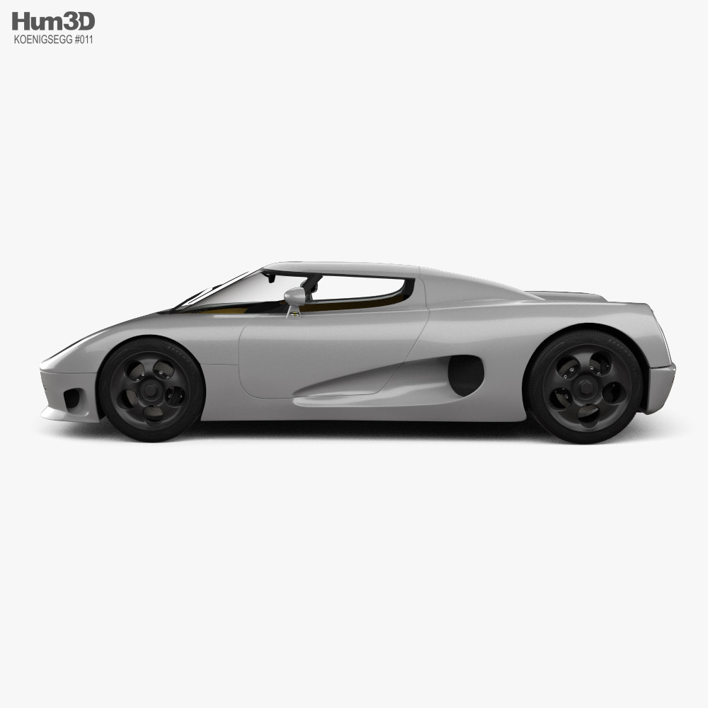 Koenigsegg CC 8S 2005 3D model - Download Sports car on 3DModels.org