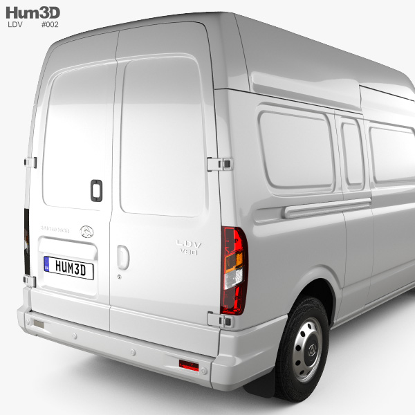 LDV V80 (Maxus) L2H3 2017 3D model - Download Van on 3DModels.org