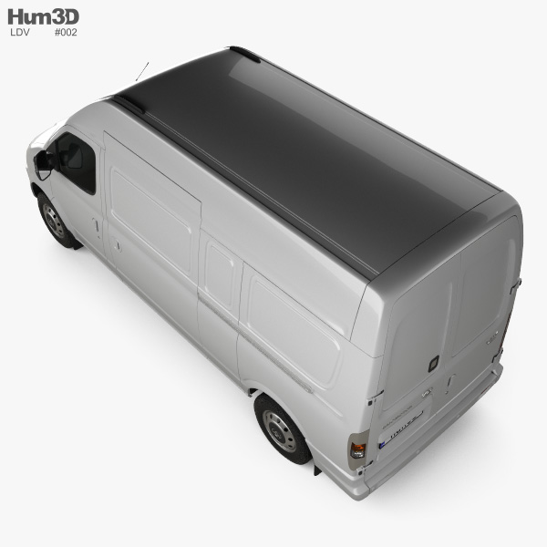 LDV V80 (Maxus) L2H3 2017 3D model - Download Van on 3DModels.org