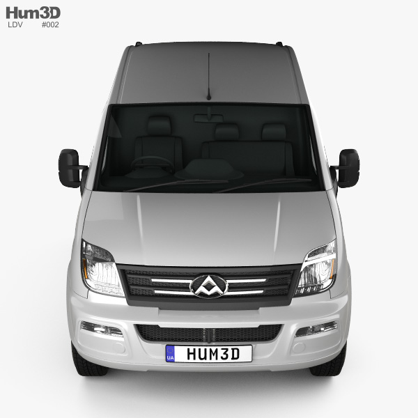 LDV V80 (Maxus) L2H3 2017 3D model - Download Van on 3DModels.org