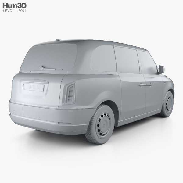 LEVC TX Taxi 2022 3D model - Download Van on 3DModels.org