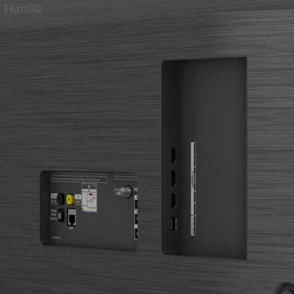LG OLED TV B8 65 3D model - Download Television on 3DModels.org