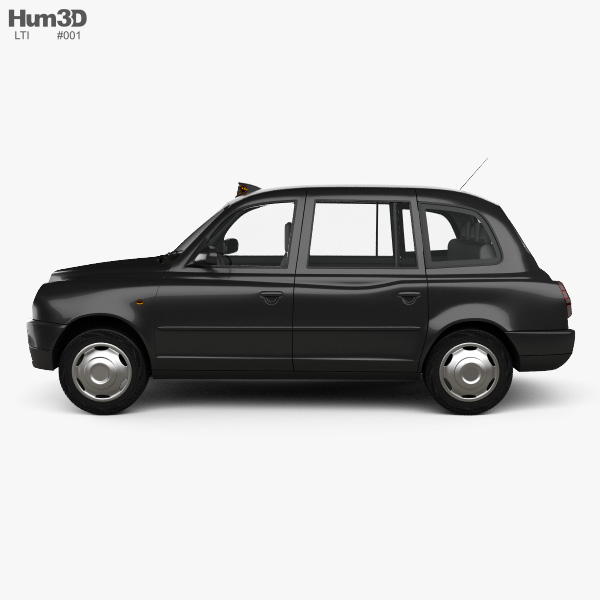 LTI TX4 London Taxi 2014 Modelo 3D - Descargar Van on 3DModels.org