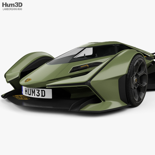 Lamborghini V12 Vision Gran Turismo 2021 Modelo 3D - Descargar Sports ...