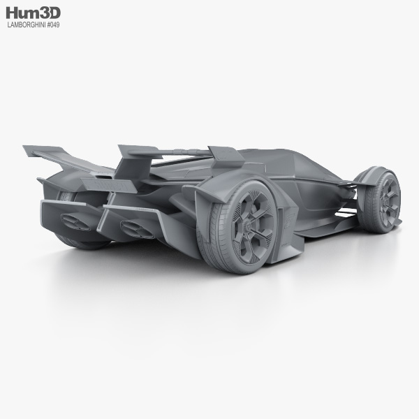 Lamborghini V12 Vision Gran Turismo 2021 Modelo 3D - Descargar Sports ...