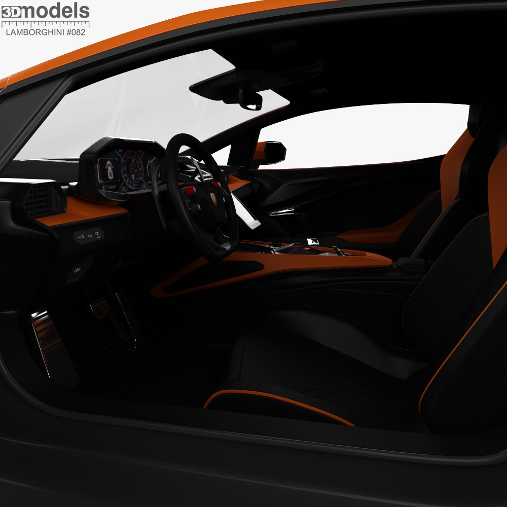 Lamborghini Revuelto with HQ interior 2024 3D model - Download Sports ...