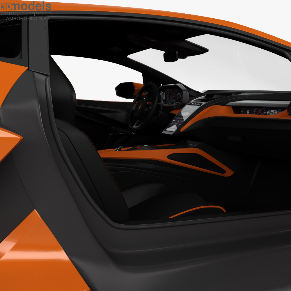 Lamborghini Revuelto with HQ interior 2024 3D model - Download Sports ...