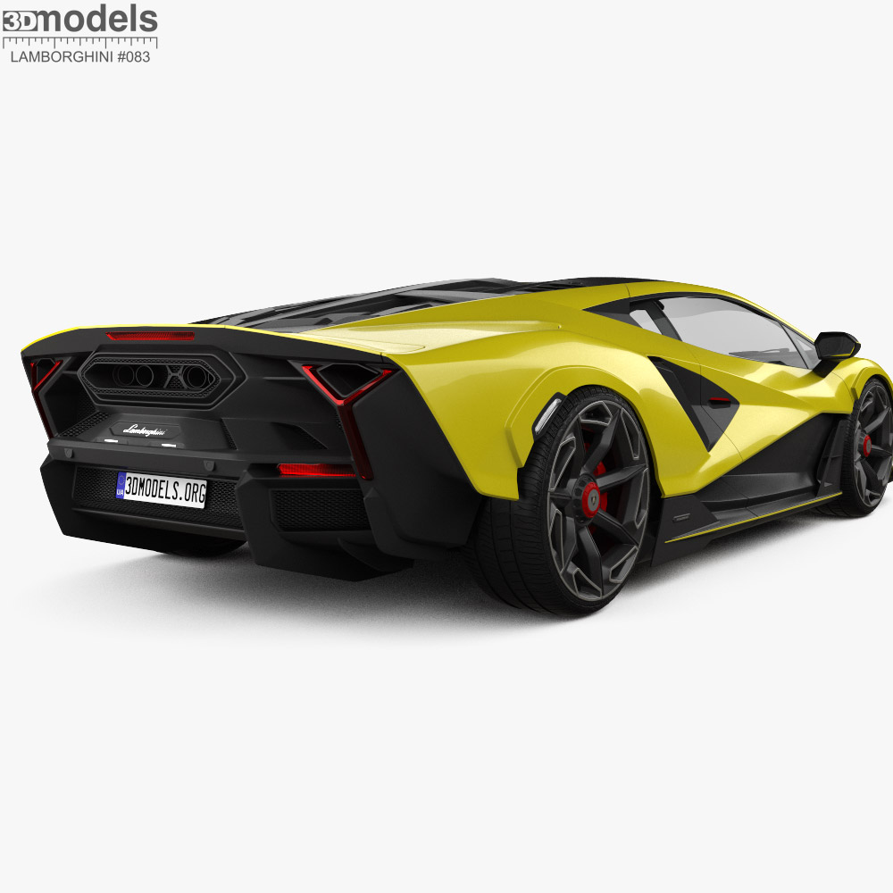 Lamborghini Fenomeno 2025 3D model - Download Sports car on 3DModels.org