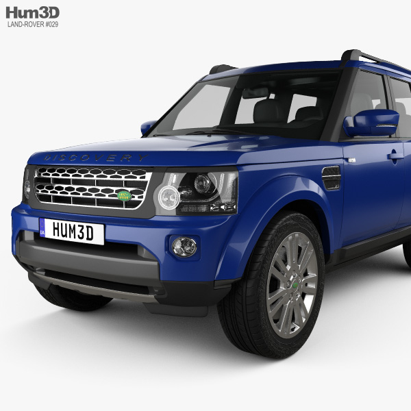 Land Rover Discovery 2017 3D model - Download Crossover SUV on 3DModels.org