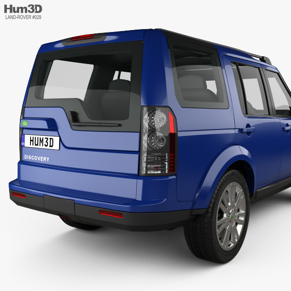 Land Rover Discovery 2017 3D model - Download Crossover SUV on 3DModels.org