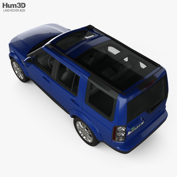 Land Rover Discovery 2017 3D model - Download Crossover SUV on 3DModels.org