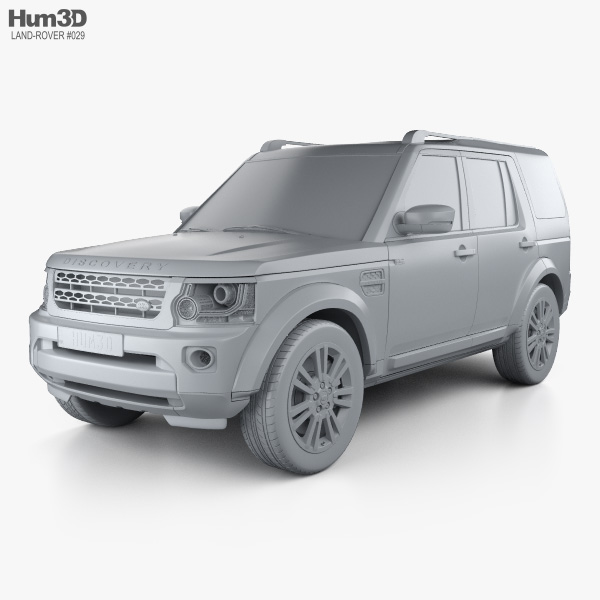 Land Rover Discovery 2017 3D model - Download Crossover SUV on 3DModels.org