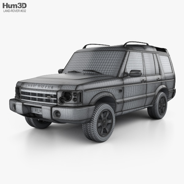 Land Rover Discovery 2004 3D model - Download Crossover SUV on 3DModels.org