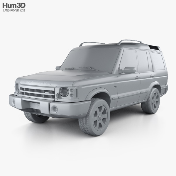 Land Rover Discovery 2004 3D model - Download Crossover SUV on 3DModels.org