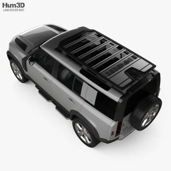 Land Rover Defender 110 Explorer Pack 2023 3D model - Download ...