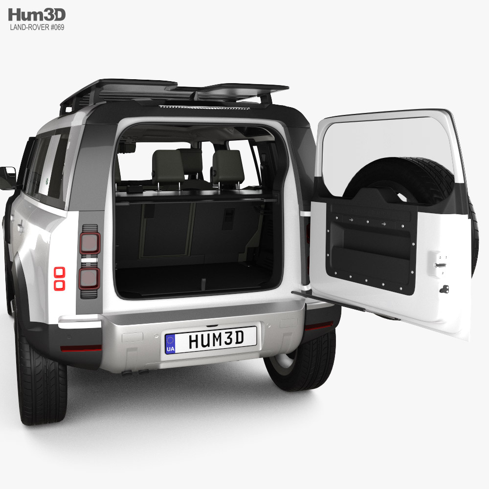 Land Rover Defender 110 Explorer Pack con interior 2023 Modelo 3D ...