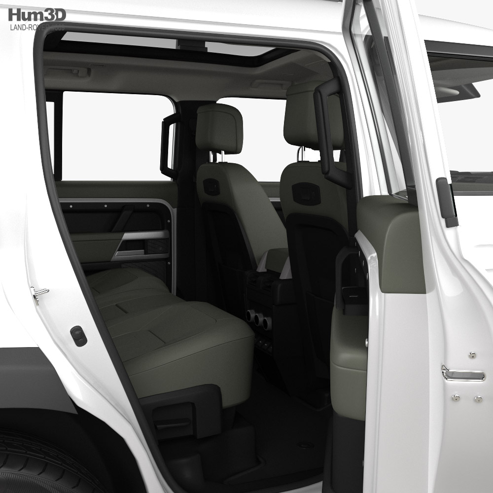 Land Rover Defender 110 Explorer Pack con interior 2023 Modelo 3D ...