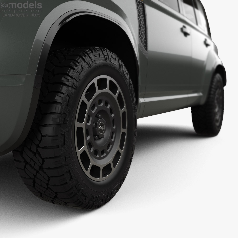 Land Rover Defender 110 OCTA Edition One 2025 3D model - Download ...