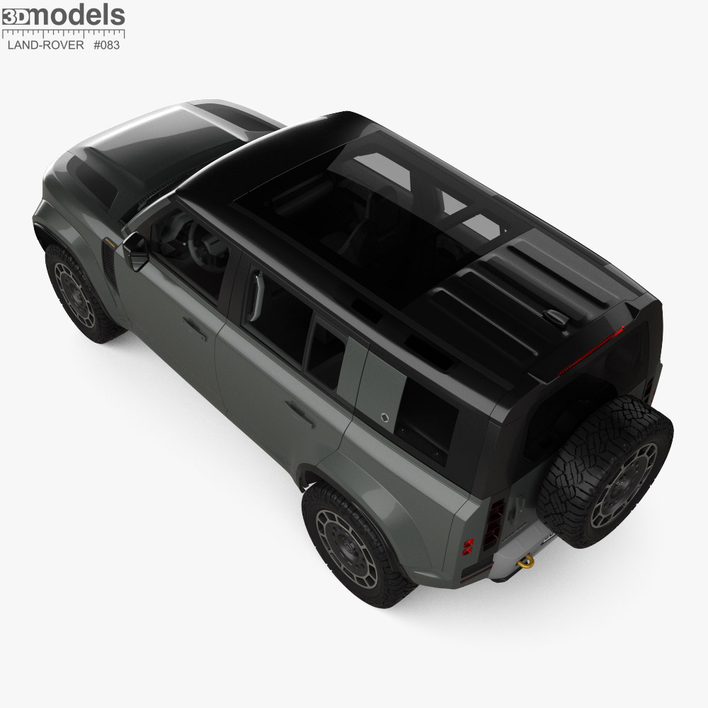 Land Rover Defender 110 OCTA Edition One 带内饰 2025 3D模型 - 下载 Crossover ...